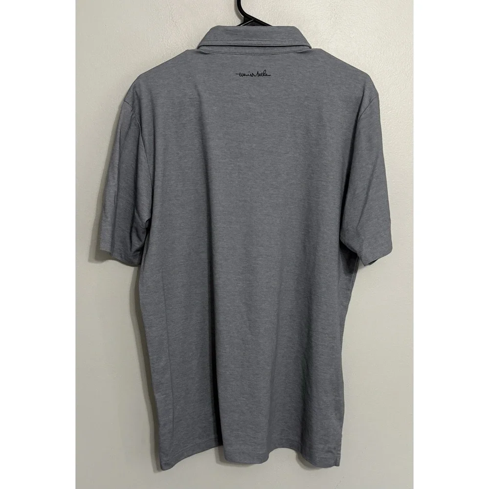 Travis Mathew | Shirts | Travis Mathew Mens Large Gray Truly Golf Polo ...
